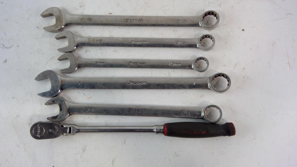 Snap-on Wrenches And More, 6 Pieces | Property Room