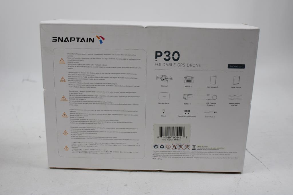 Snaptain P30 Foldable GPS Drone | Property Room