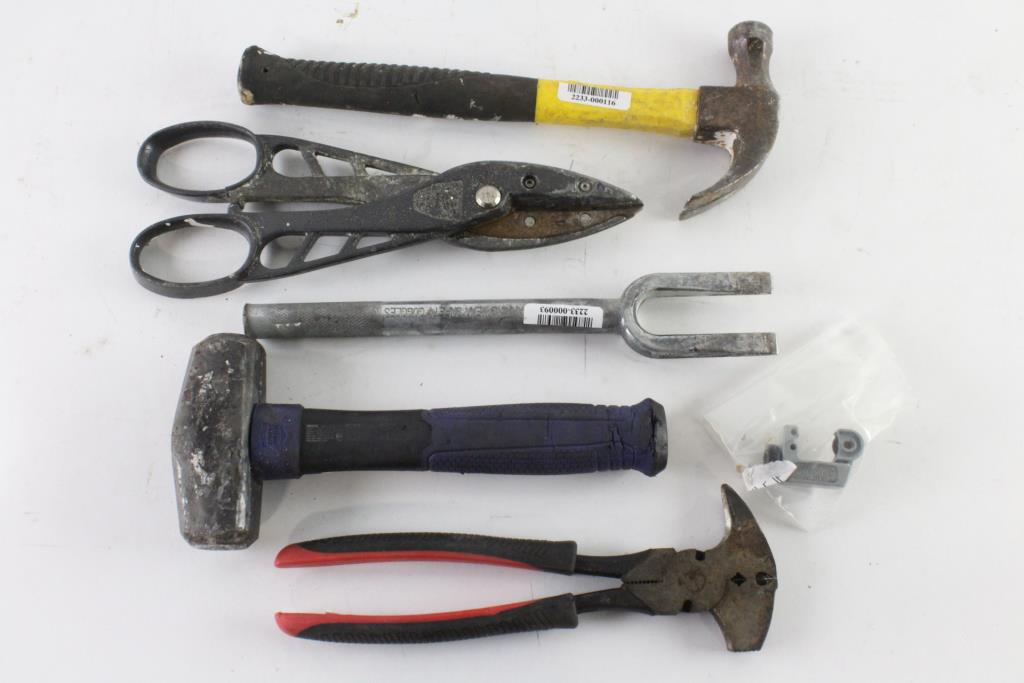 Snips, Hammer And More, 6 Pieces | Property Room