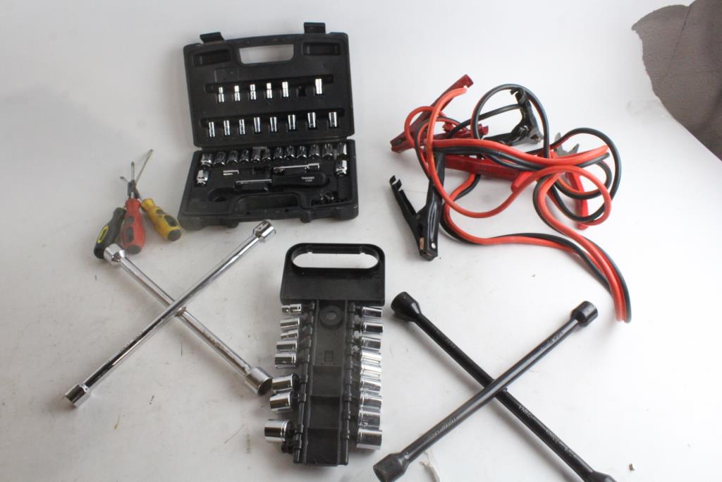 Sockets, Jumper Cables, And More, 10+ Pieces | Property Room