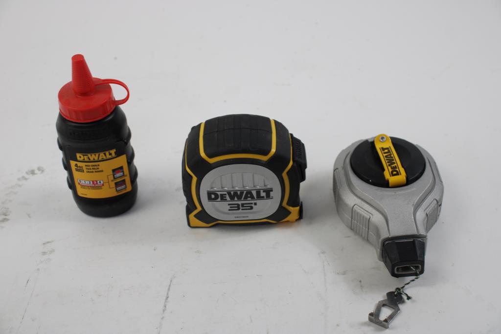 Sockets, Tape Measures And More 4 Pieces | Property Room