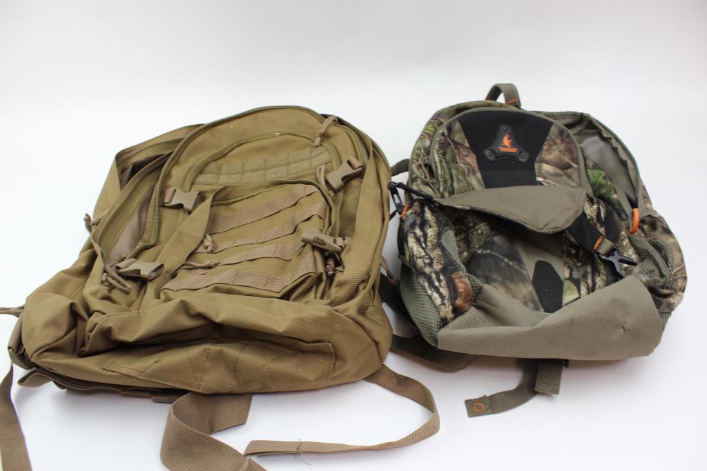 SOG And Timber Hawk Backpacks, 2 Pieces | Property Room