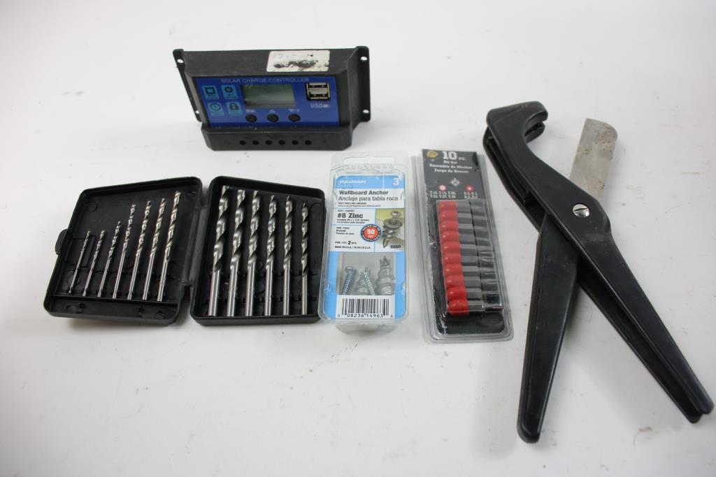 Solar Charger Controller, Allen Wrench Tool, Dewalt Bolt Set, And More ...