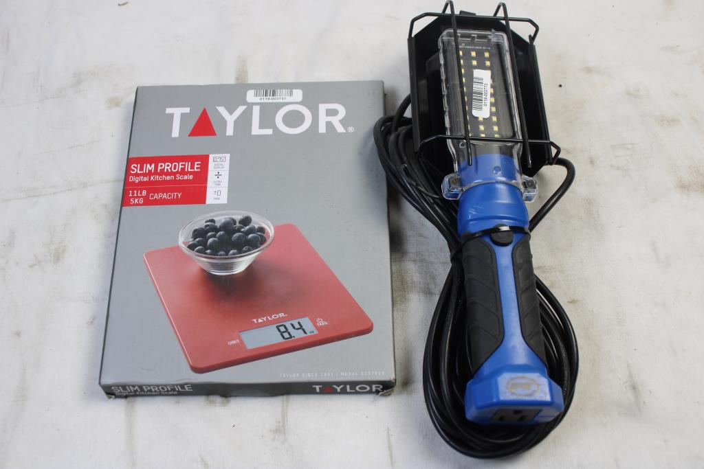 Solar Panel, Headphones, Nail Grinder, Scale, Corded Iight | Property Room