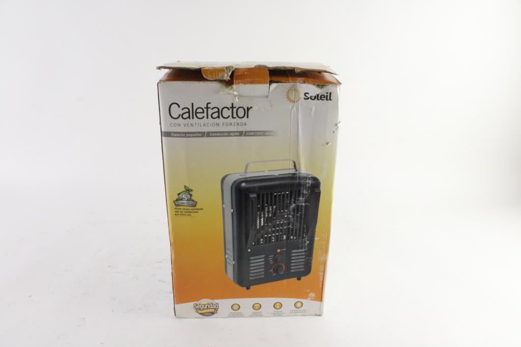 Soleil Fan-Forced Electric Utility Heater | Property Room