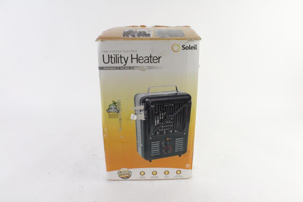 Soleil Fan-Forced Electric Utility Heater | Property Room