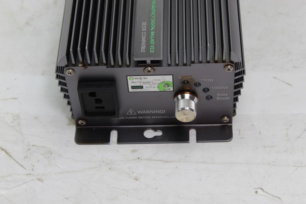 Solis Tek Ultra High Frequency Digital Ballast V2.0 | Property Room