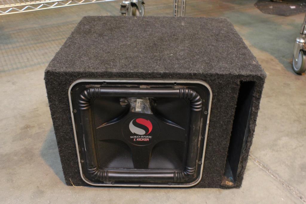 Solo-baric Kicker Subwoofer | Property Room