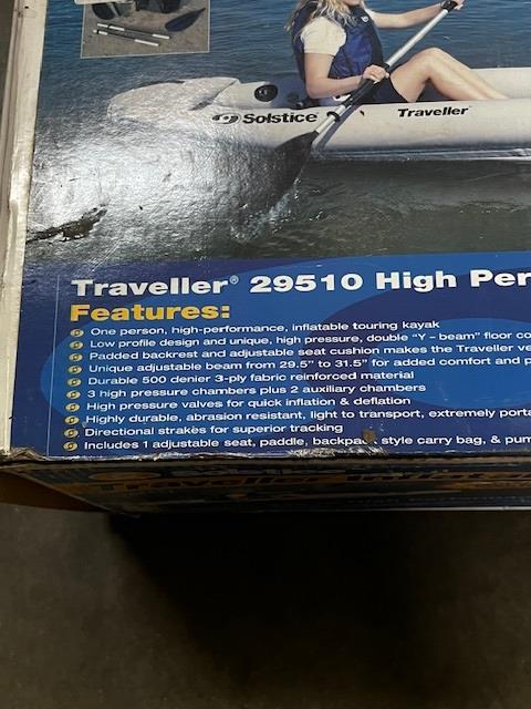 Solstice Traveller Inflatable Kayak Kit | Property Room