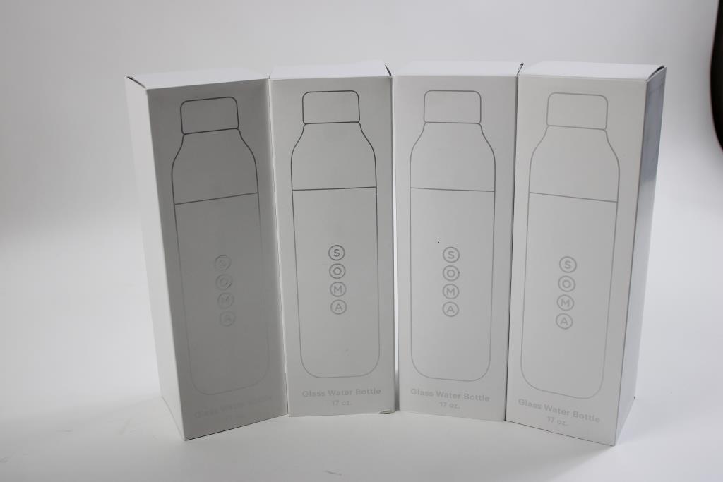 Soma Glass Water Bottles, 7+ Pieces (fragile) | Property Room