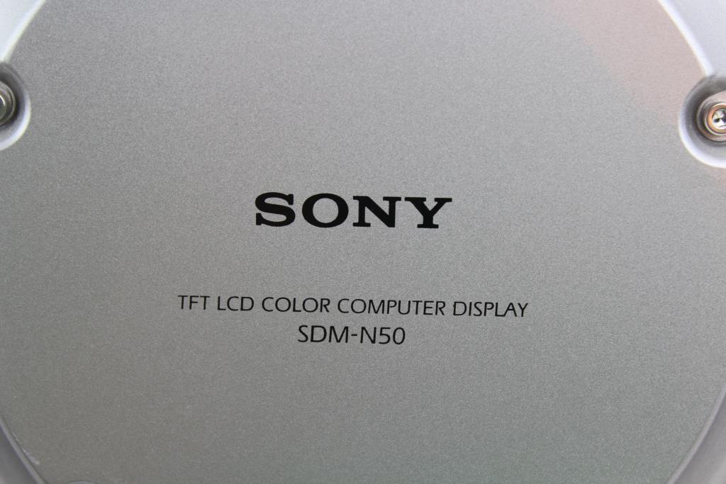 Sony 15" TFT LCD Color Computer Display (Model SDM-N50) | Property Room