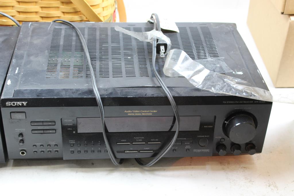 Sony Am Fm And Audio Video Receiver: 2 Items | Property Room