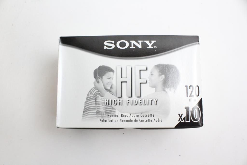 Sony Audio Cassettes, 10-packs, 32 Pieces | Property Room
