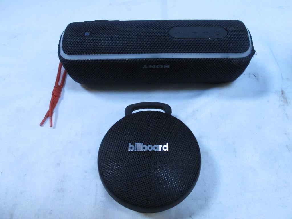 Sony, Billboard, & More Assorted Wireless Speakers; 4 Pieces | Property ...