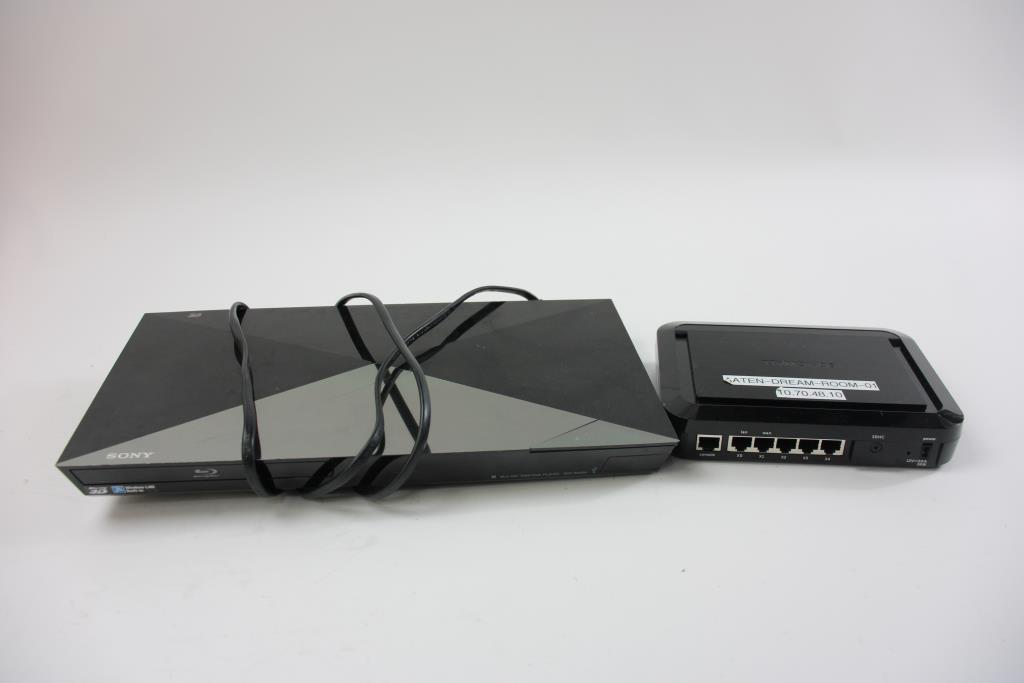 Sony Blu-Ray/ DVD Player, Network Recorder, Internet Routers And More 5 ...