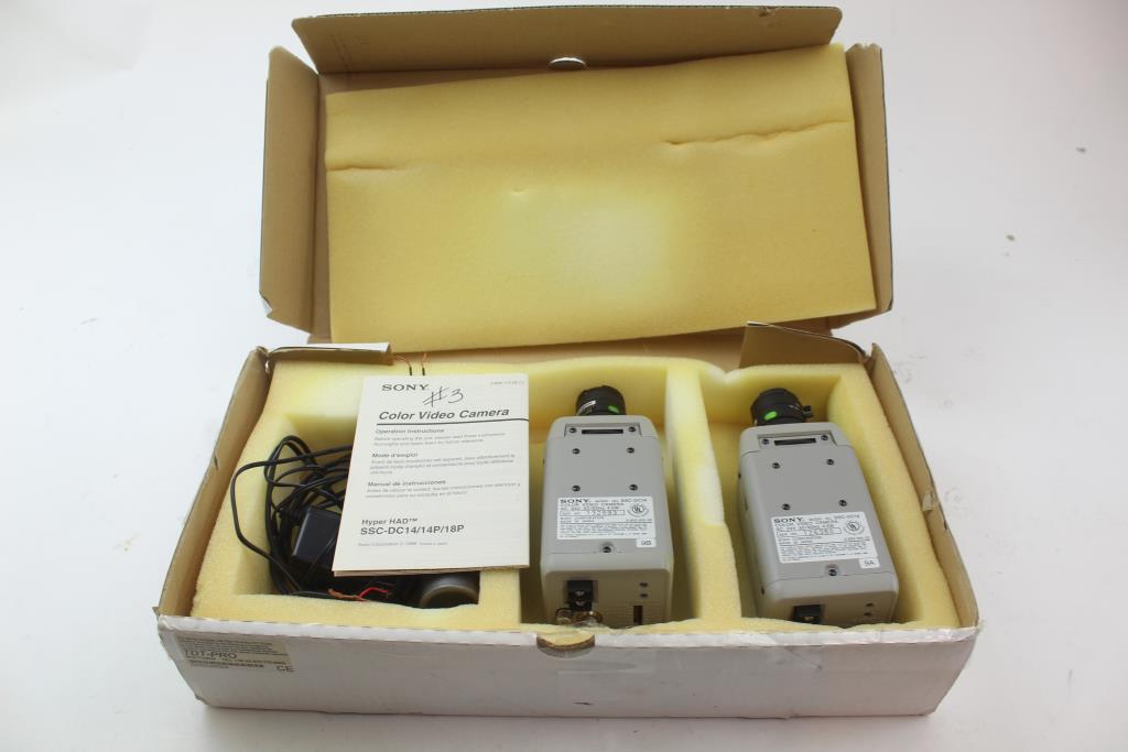 Sony Color Surveillance Video Camera | Property Room