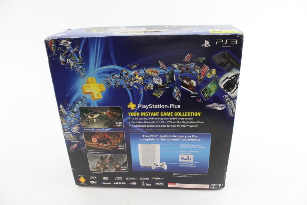 Sony Crystal White 500GB Limited Edition PlayStation3 | Property Room