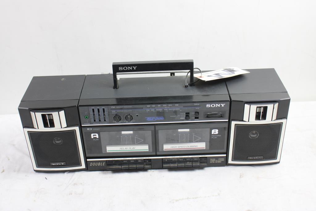 Sony, Dual Cassette CFS-W360 AM/FM Stereo | Property Room