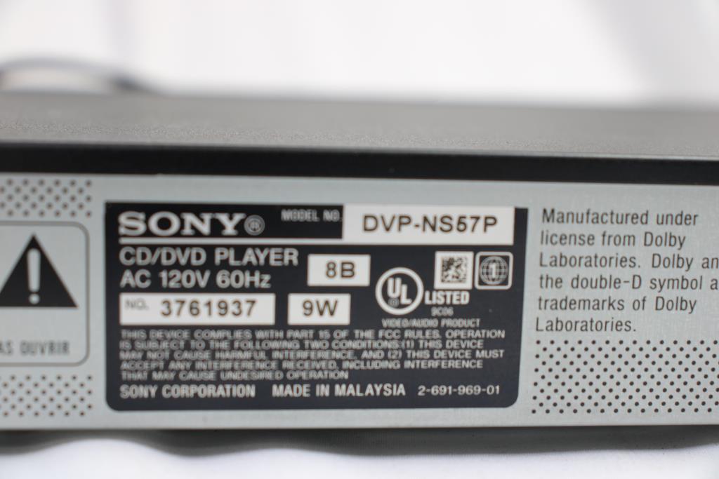 Sony DVD Player | Property Room