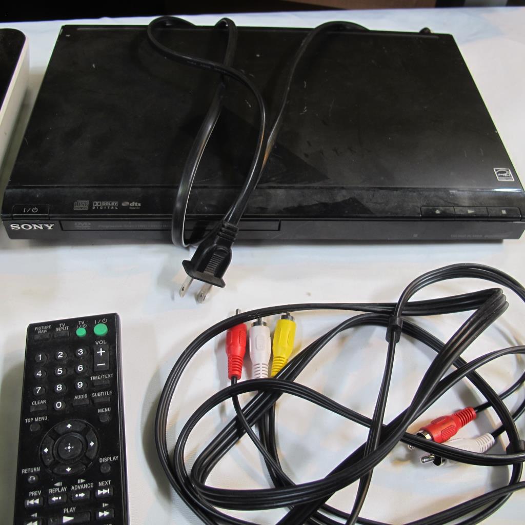 Sony DVD Players And Arris Modem Router, 3 Pieces | Property Room