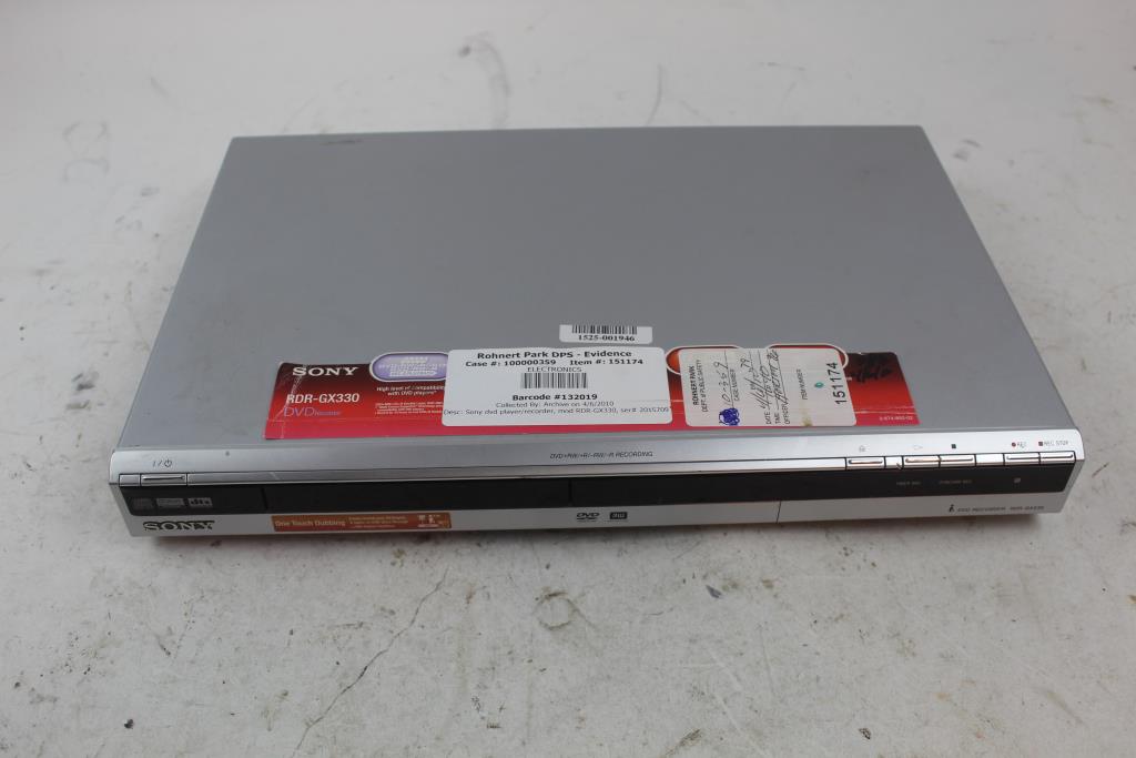 Sony Dvd Recorder | Property Room