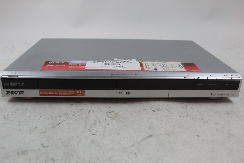 Sony Dvd Recorder | Property Room