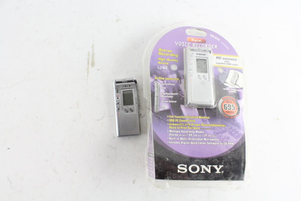 Sony IC Recorder, 2 Pieces | Property Room