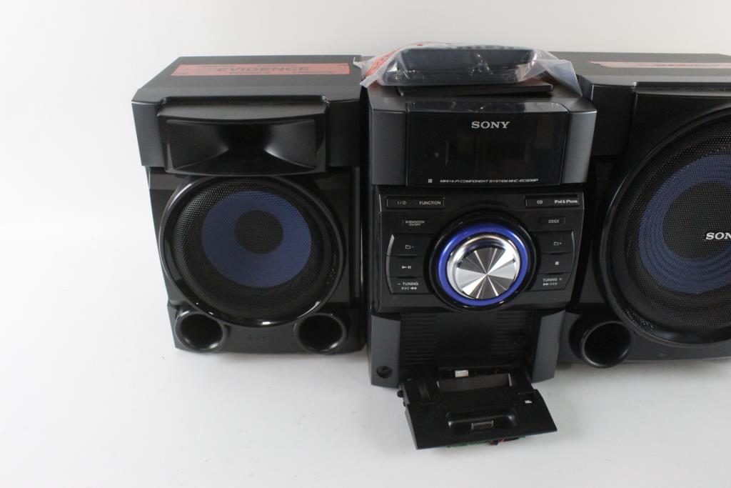 Sony Mini Hi-Fi Component System With Speakers | Property Room