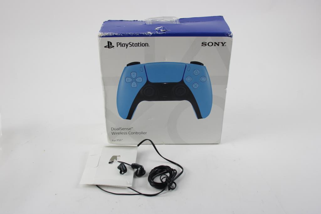 Sony Play Station 5 Dual Sense Wireless Controller, CFI-ZCT1W, Blue ...