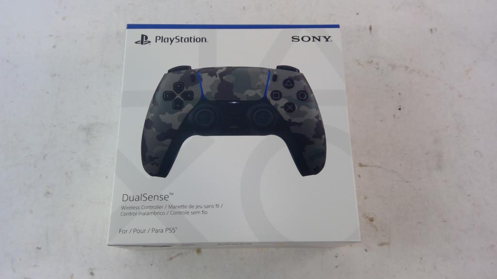 Sony Playstation 5 Gray Camoflauge Dual Sense Controller | Property Room