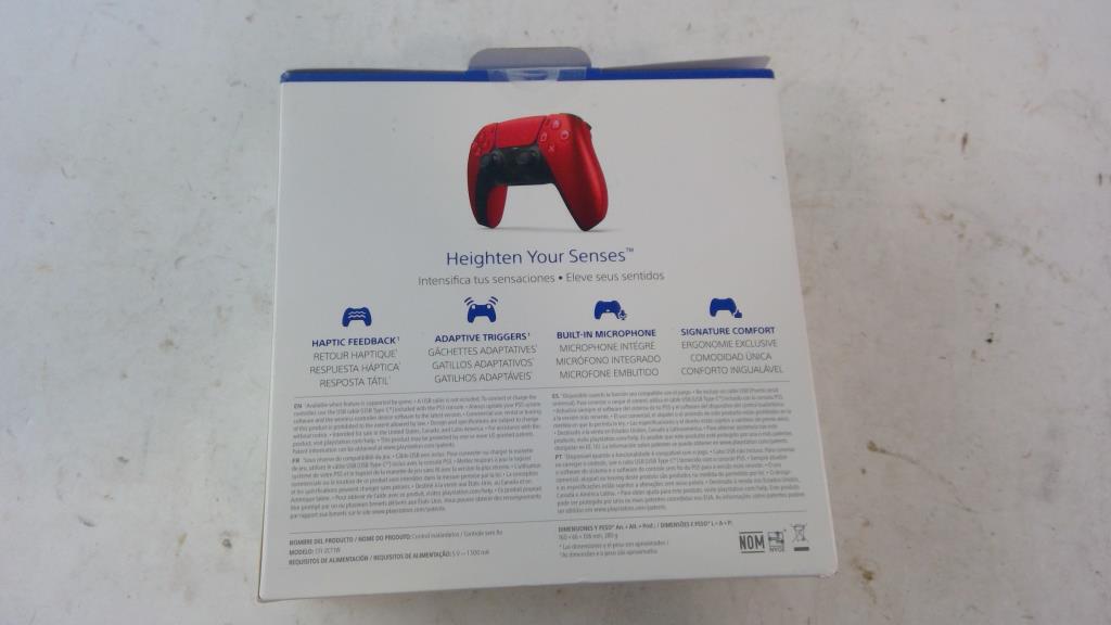 Sony Playstation 5 Volcanic Red Dual Sense Controller | Property Room