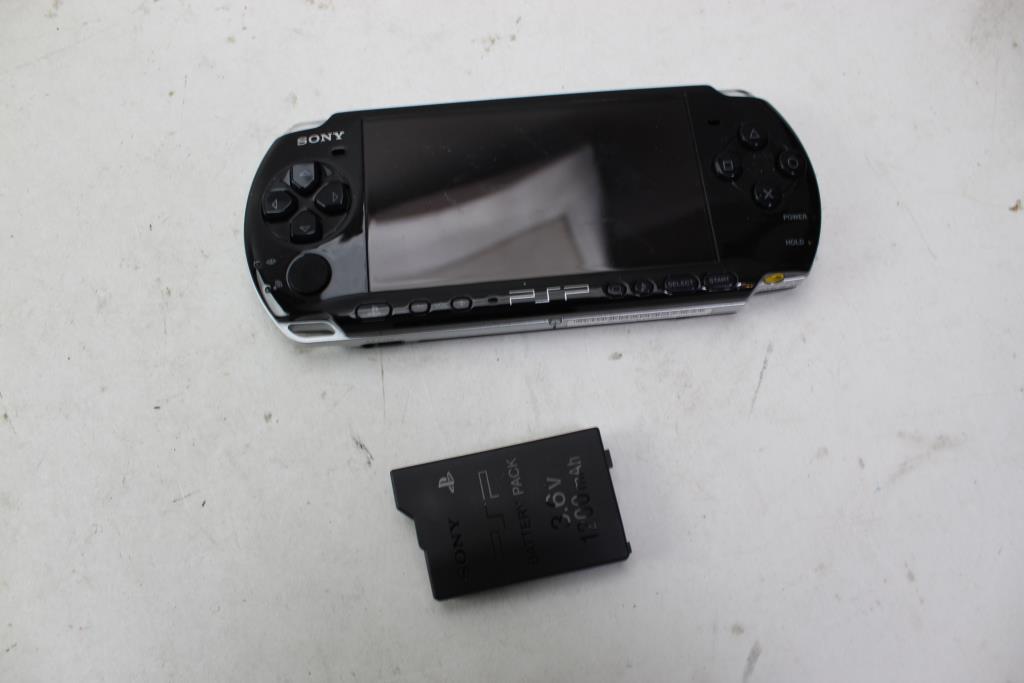 Sony Playstation Portable Gaming System, PSP Games: 3 Items | Property Room