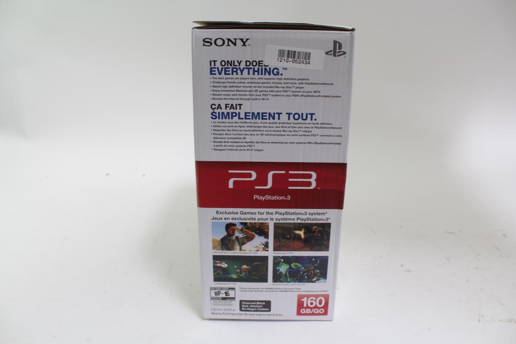 Sony Ps3 Gaming Console; 160gb | Property Room