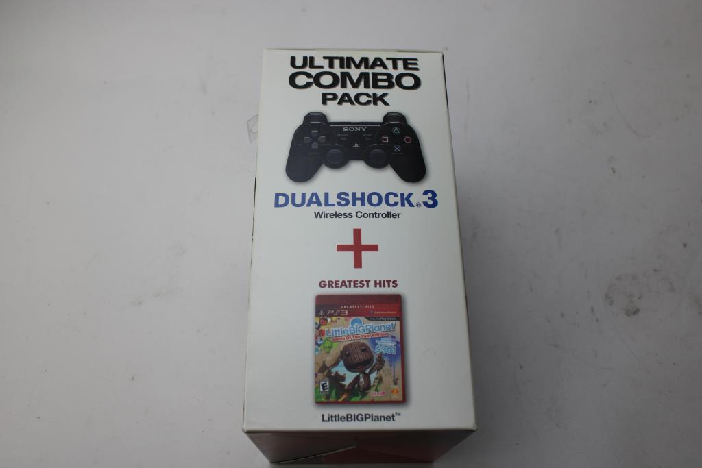Sony Ps3 Ultimate Combo Pack Controller + Little Big Planet Game ...