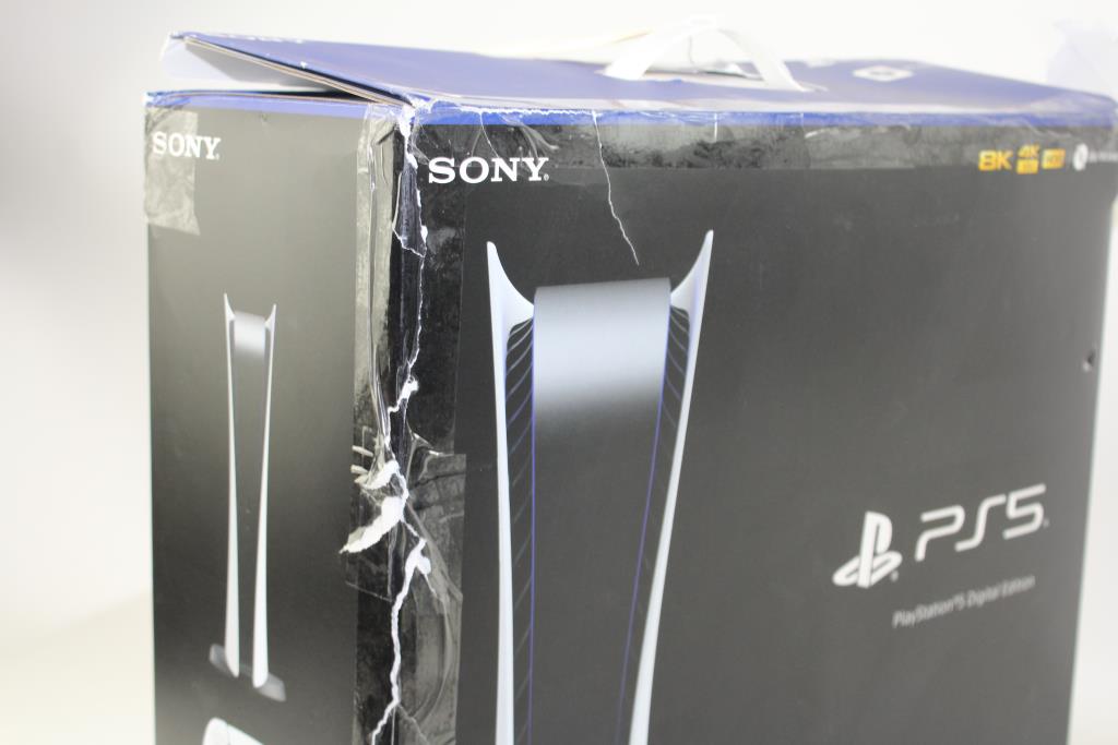 Sony PS5 PlayStation 5 Digital Edition Console Package | Property Room