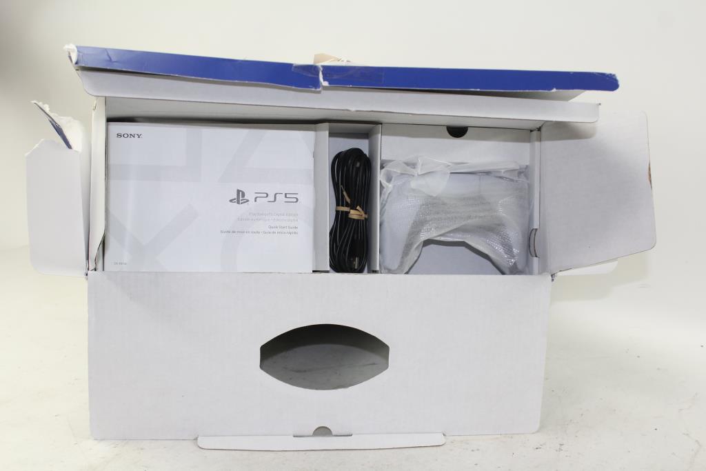 Sony PS5 PlayStation 5 Digital Edition Console Package | Property Room