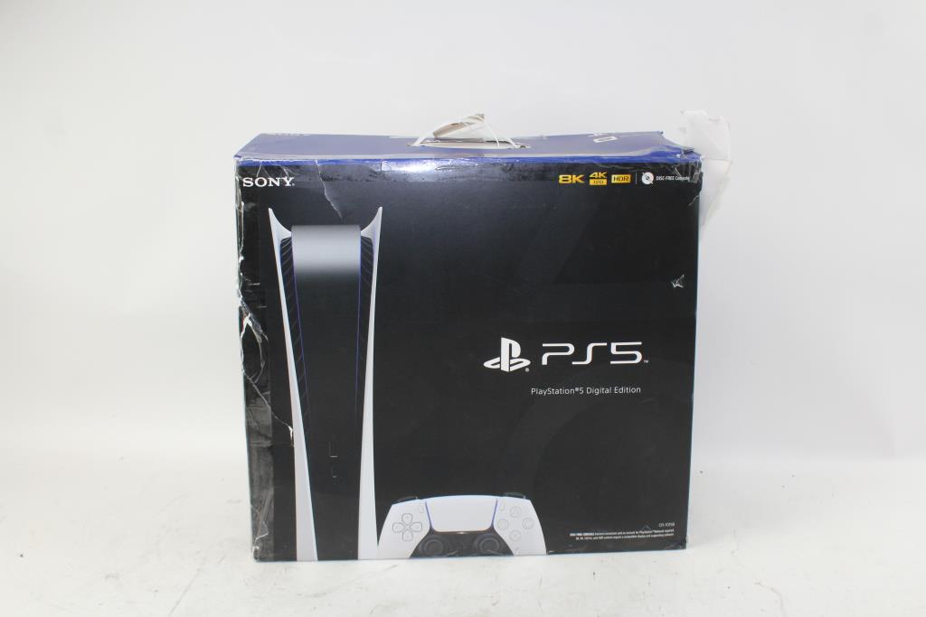 Sony PS5 PlayStation 5 Digital Edition Console Package | Property Room