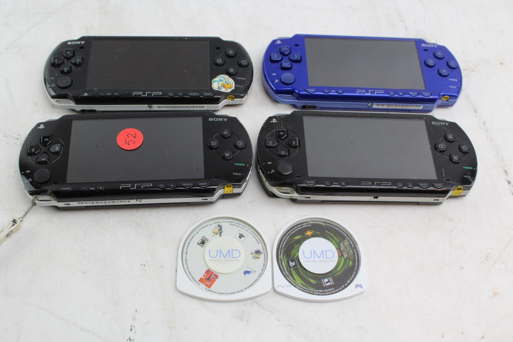 Sony (PSP) Portable Gaming Systems; 6 Pieces | Property Room