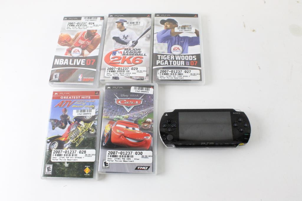 Sony PSP With Games, 6 Pieces | Property Room