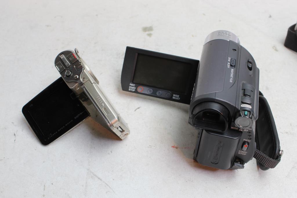 Sony, Sanyo, Casio Video Recorders 5 Pieces | Property Room