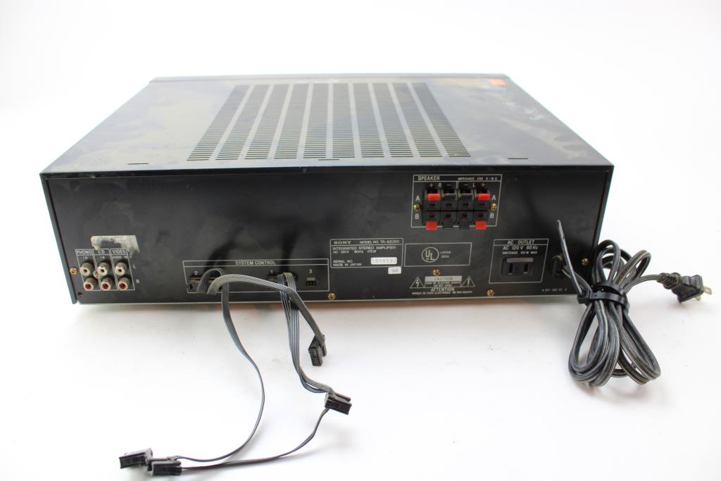 Sony TA-AX285 Integrated Stereo Amplifier Receiver | Property Room