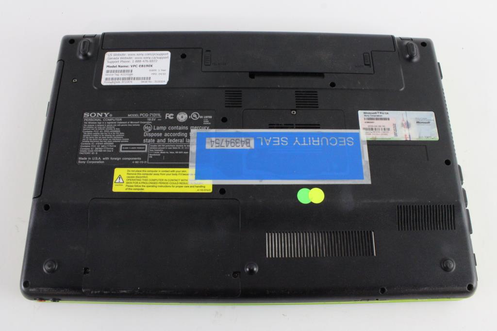 Sony Vaio Laptop | Property Room