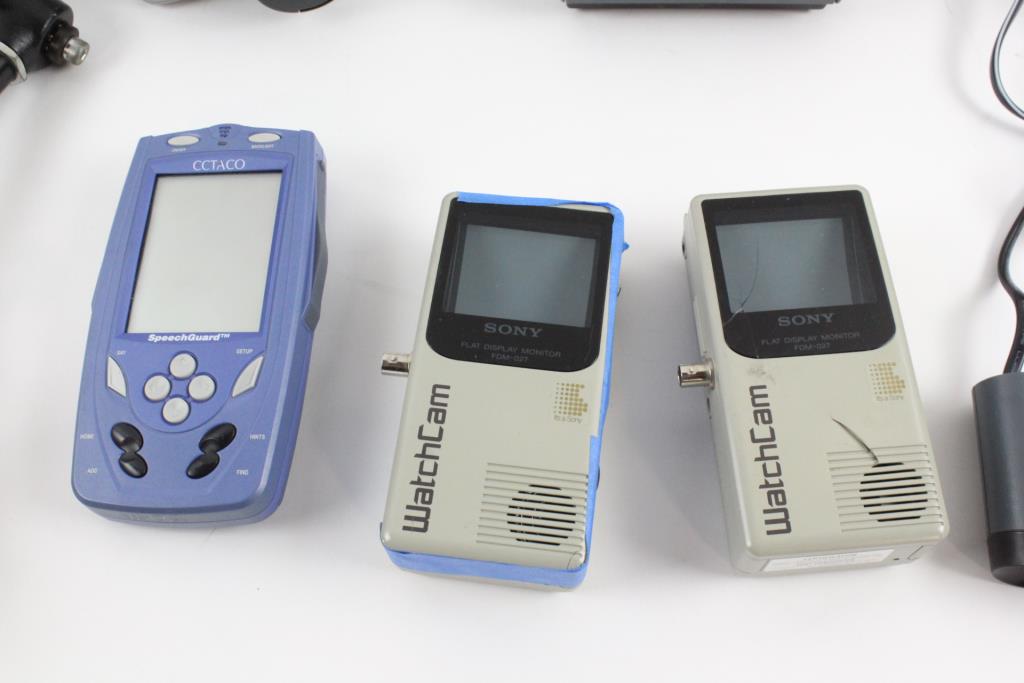 Sony WatchCam Portable Monitor And More, 12+ Pieces | Property Room