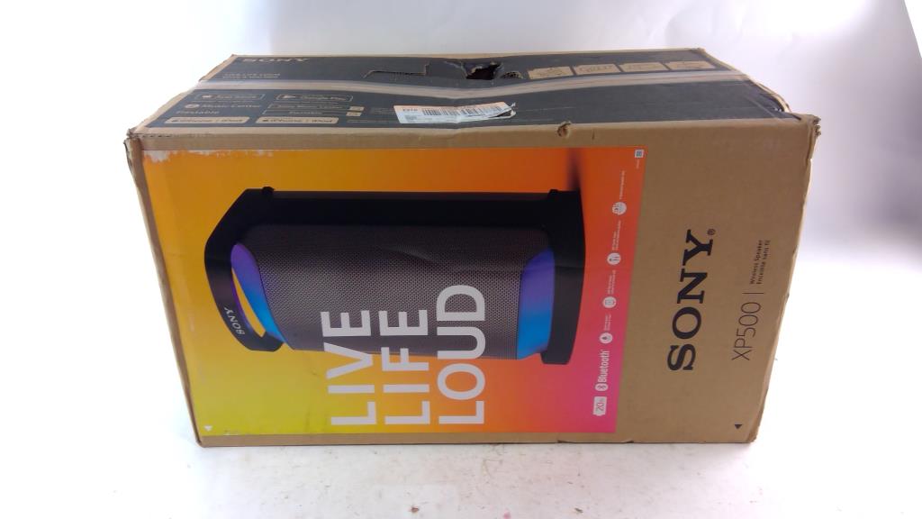 Sony Xp500 Portable Bluetooth Party Speaker | Property Room