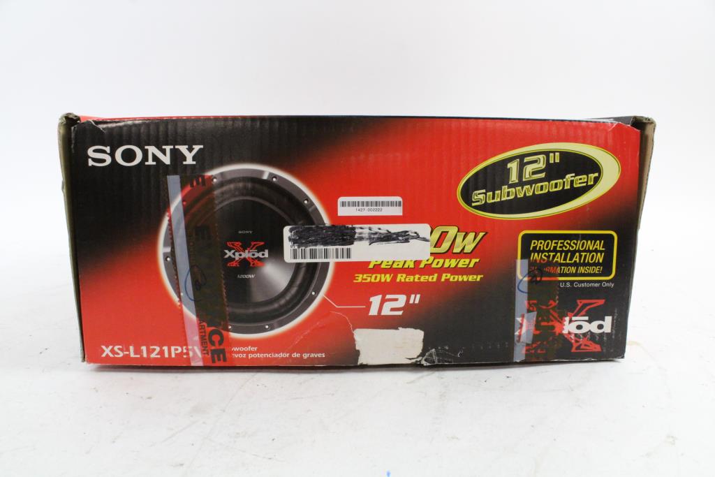 Sony Xplod Subwoofer | Property Room