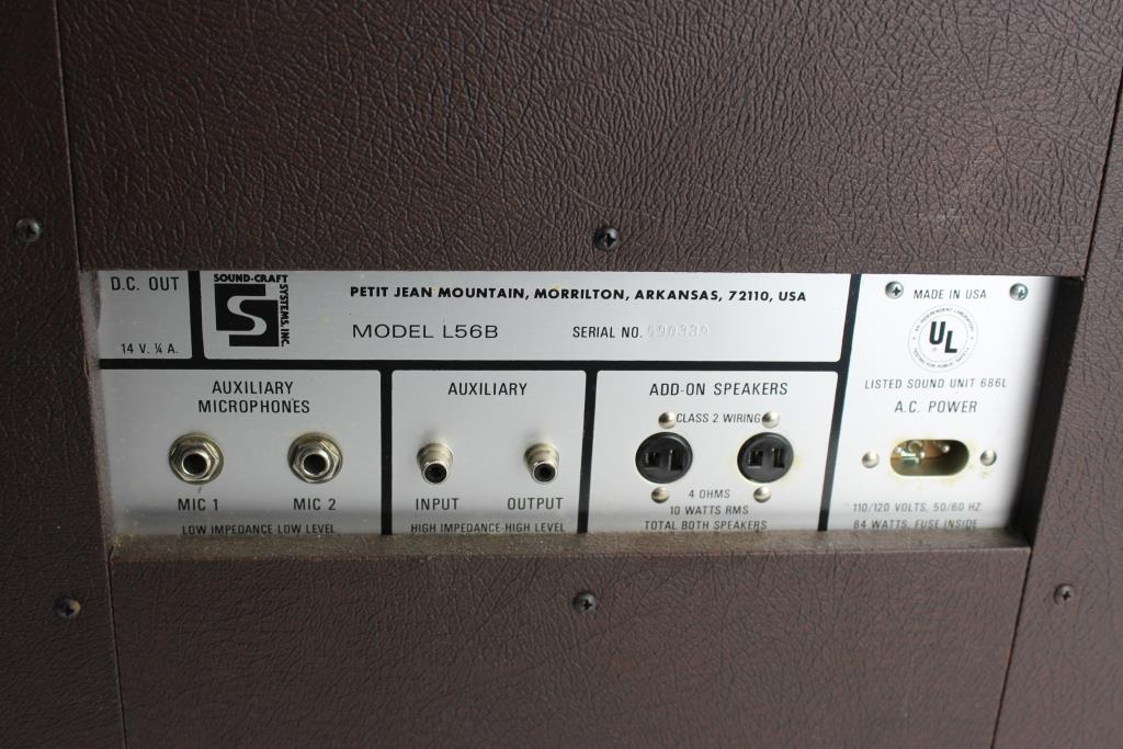 Sound Craft Lecternette Portable PA System | Property Room