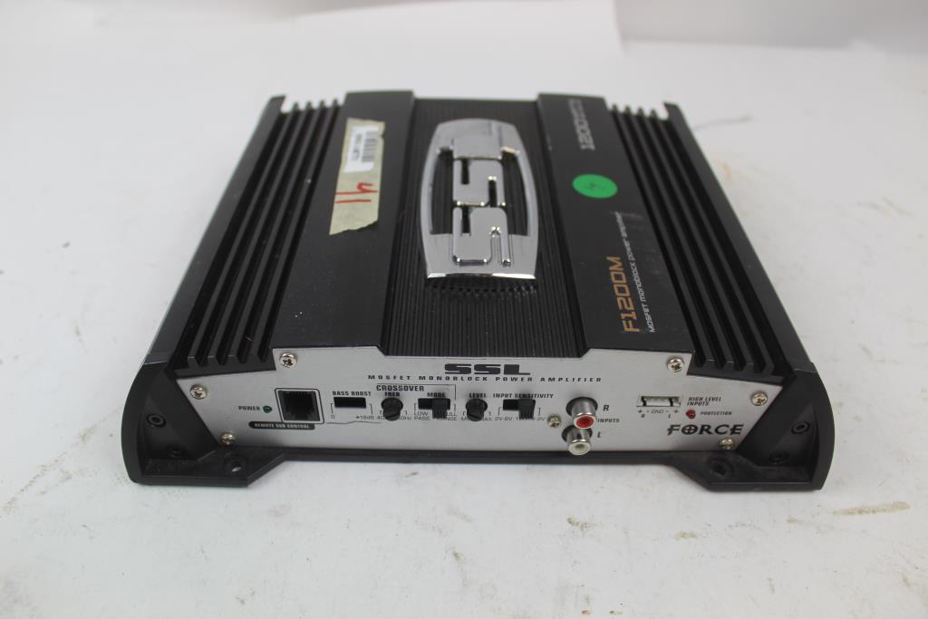 Sound Storm Force F1200M Amplifier | Property Room