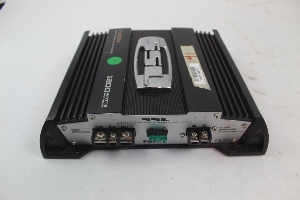 Sound Storm Force F1200M Amplifier | Property Room