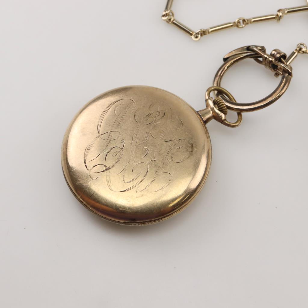 South Bend Watch Co. 9kt GF Pocket Watch | Property Room