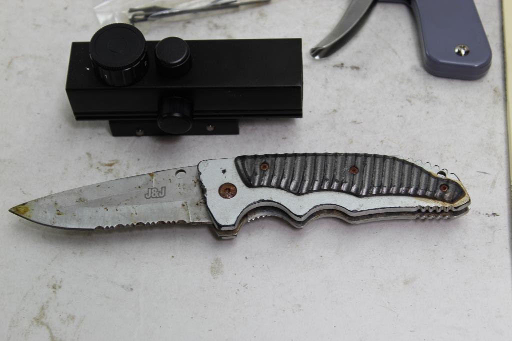 Southord Locksmith Tool, J&J Knife, Tech Force Red Dot, 4 Pieces ...